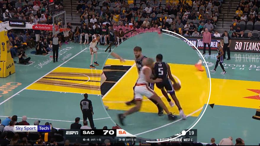 Video NBA, la lavagna tattica su De'Aaron Fox | Video Sky