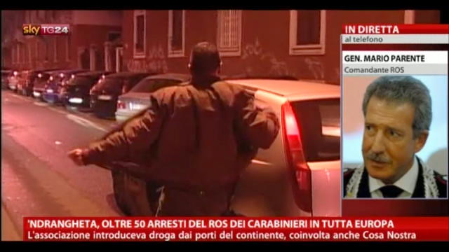 'Ndrangheta, intervista al Gen. Mario Parente,Comandante Ros | Video Sky
