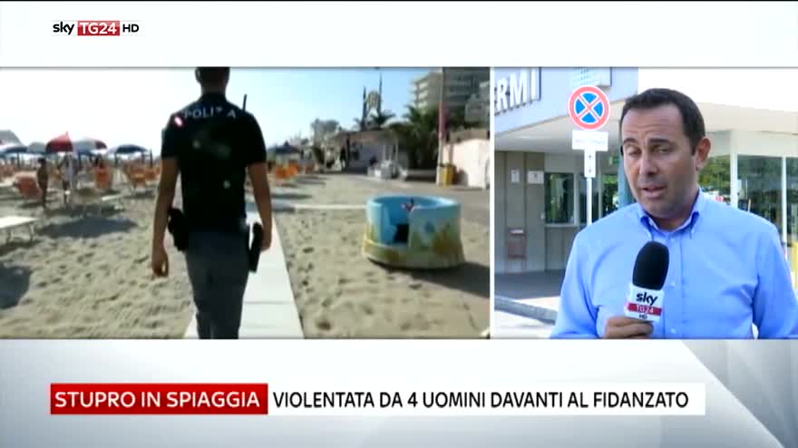 Rimini Violentata Da 4 Uomini Davanti Al Fidanzato Video Sky 4912