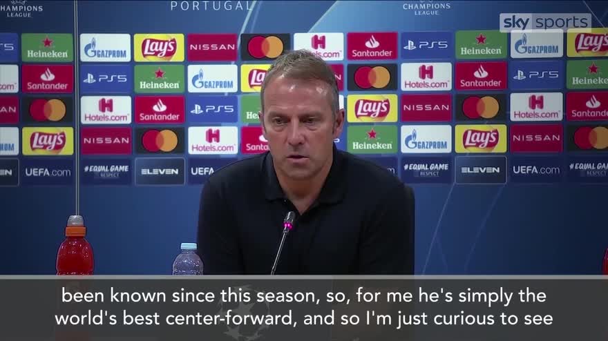 Flick: Lewandowski the world's best striker | Video Sky